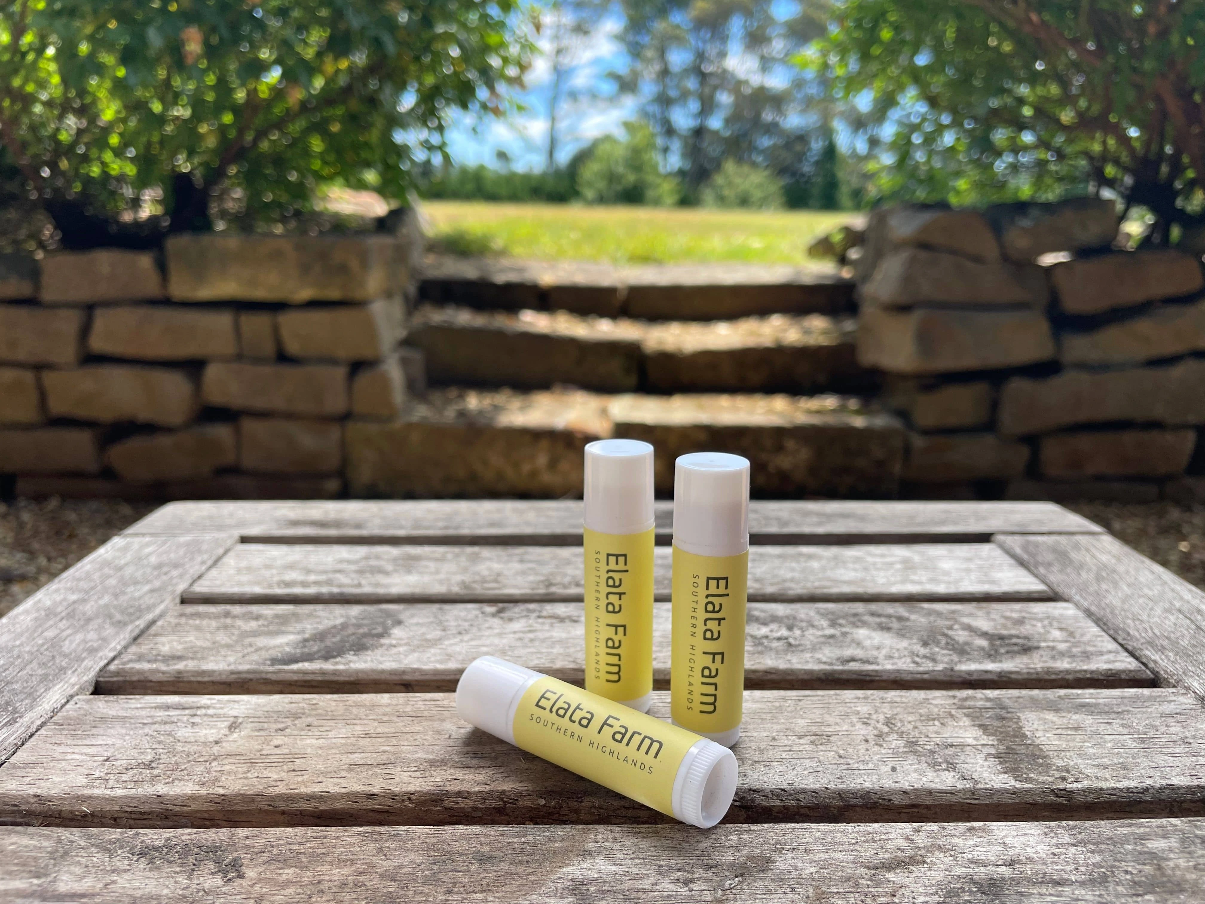 Raw Honey and Beeswax Lip Balm